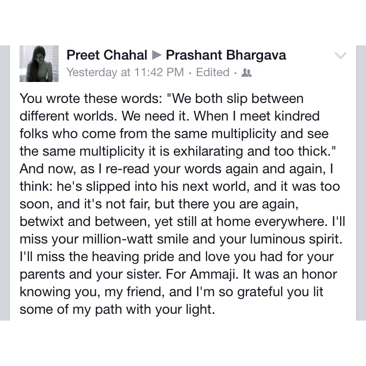 Prayers for Prashant Bhargava - UrbanAsian.com