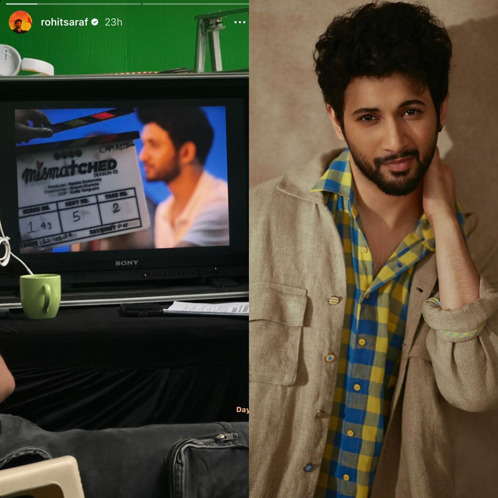 Rohit Saraf begins filim of ‘Mismatched Season 3’