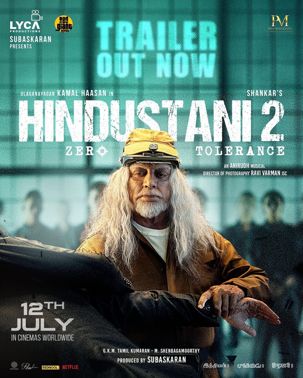 Kamal Hassan Returns as Senapathy’s Hindustani 2: Action Sequel