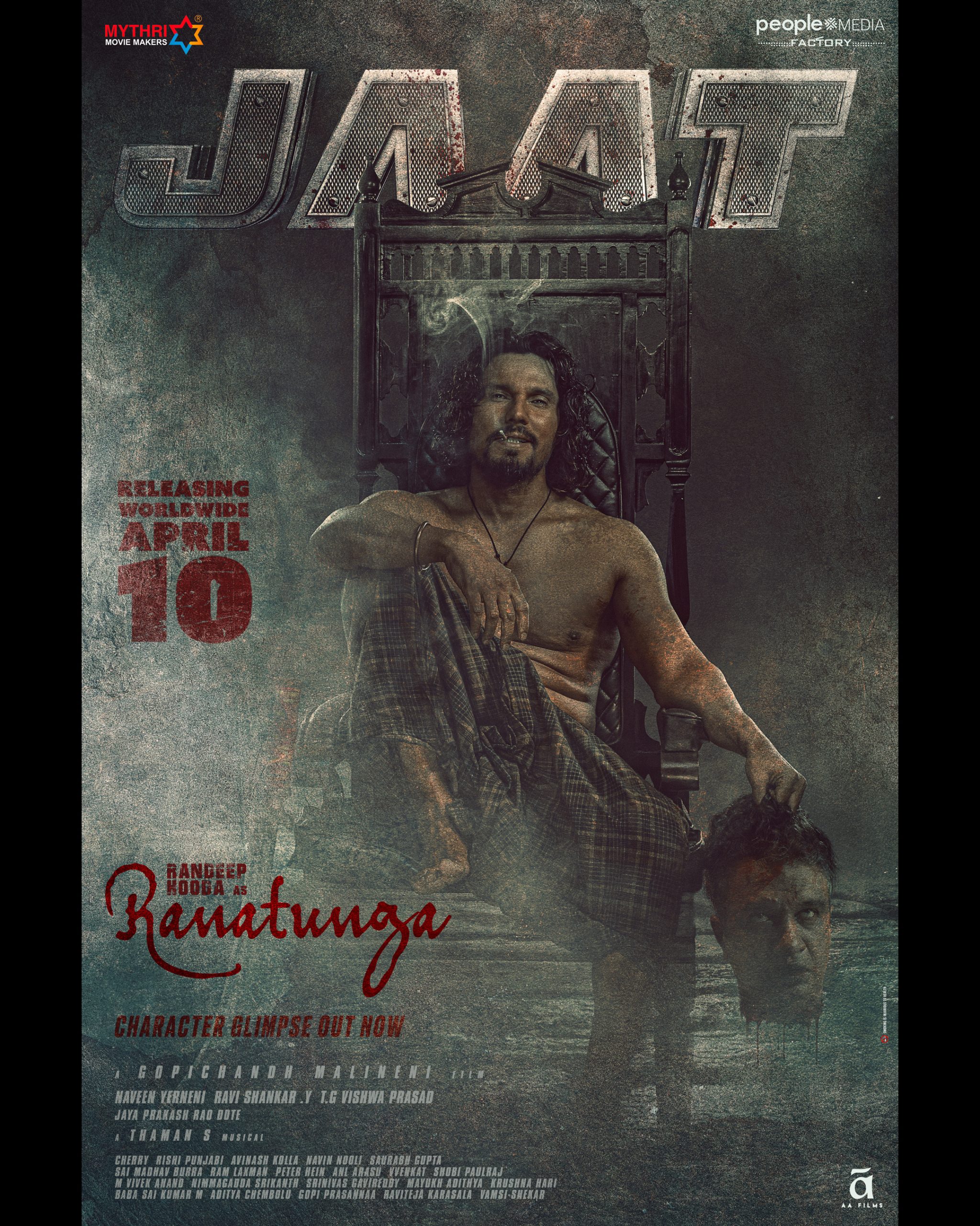 Randeep Hooda's Role as Ranatunga in Jaat - UrbanAsian.com