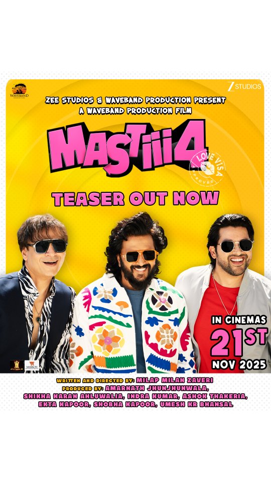 Pakad Pakad From Mastiii 4 Song Out Now